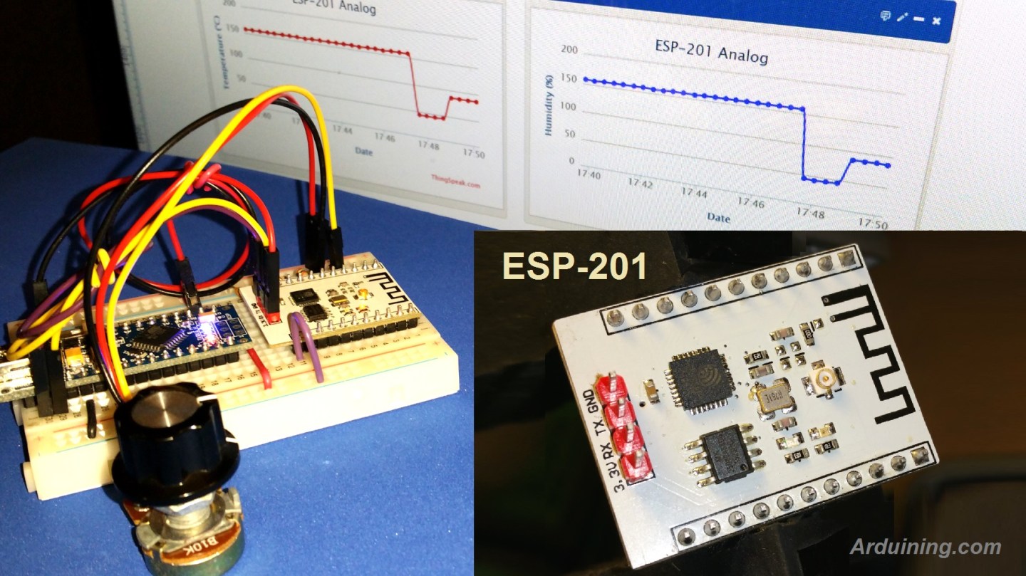 ESP-201 an ESP8266 breadboard friend – Arduining